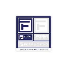 Form Lighting Sticker Sheet