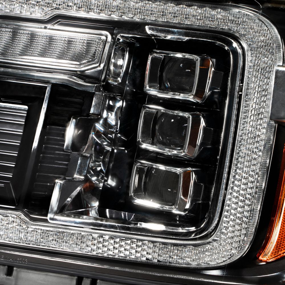 2014 2018 GMC Sierra 1500 LED Projector Headlights pair